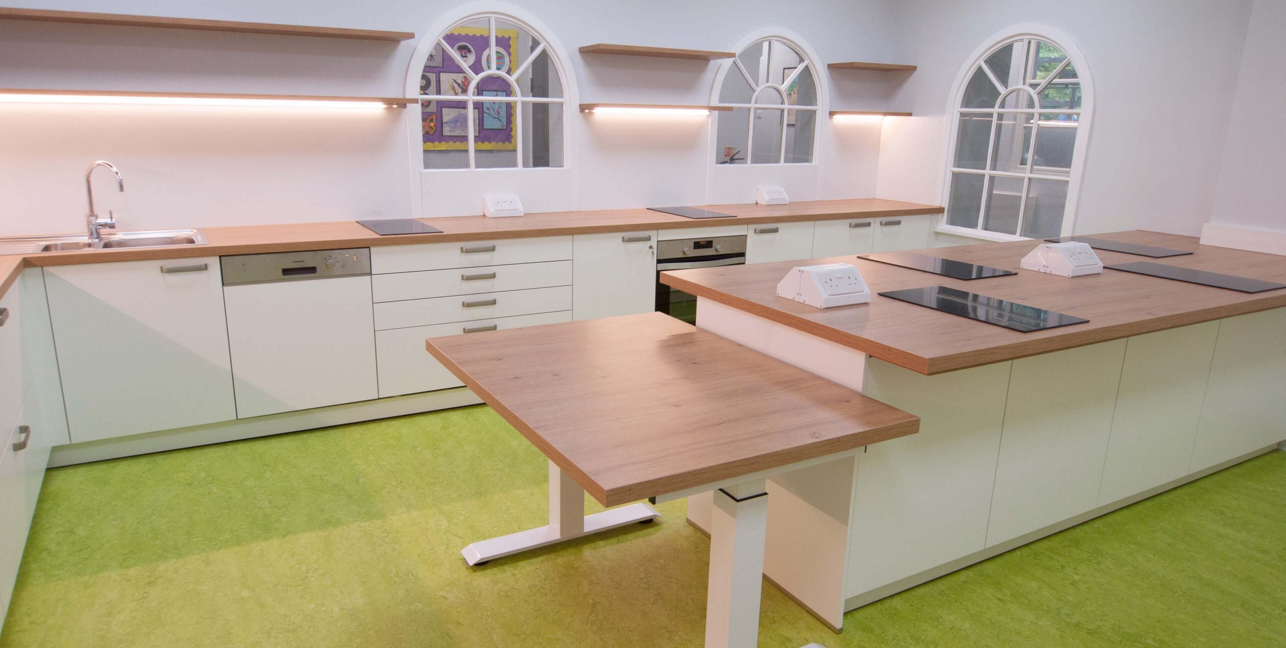 German Kitchens - School Teaching Kitchen: Highgate Primary School ...